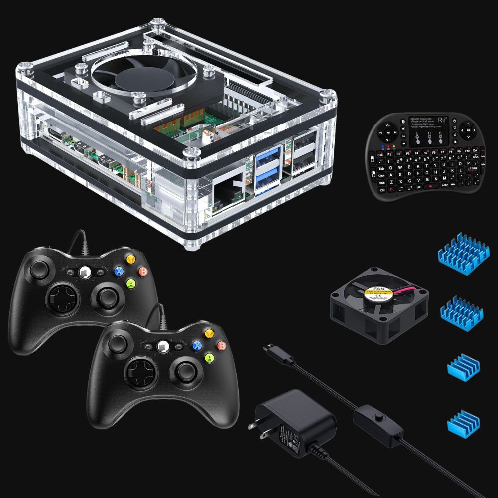 Retropie Raspberry Pi 5 Video Game Console Emulator Retrogaminghouse
