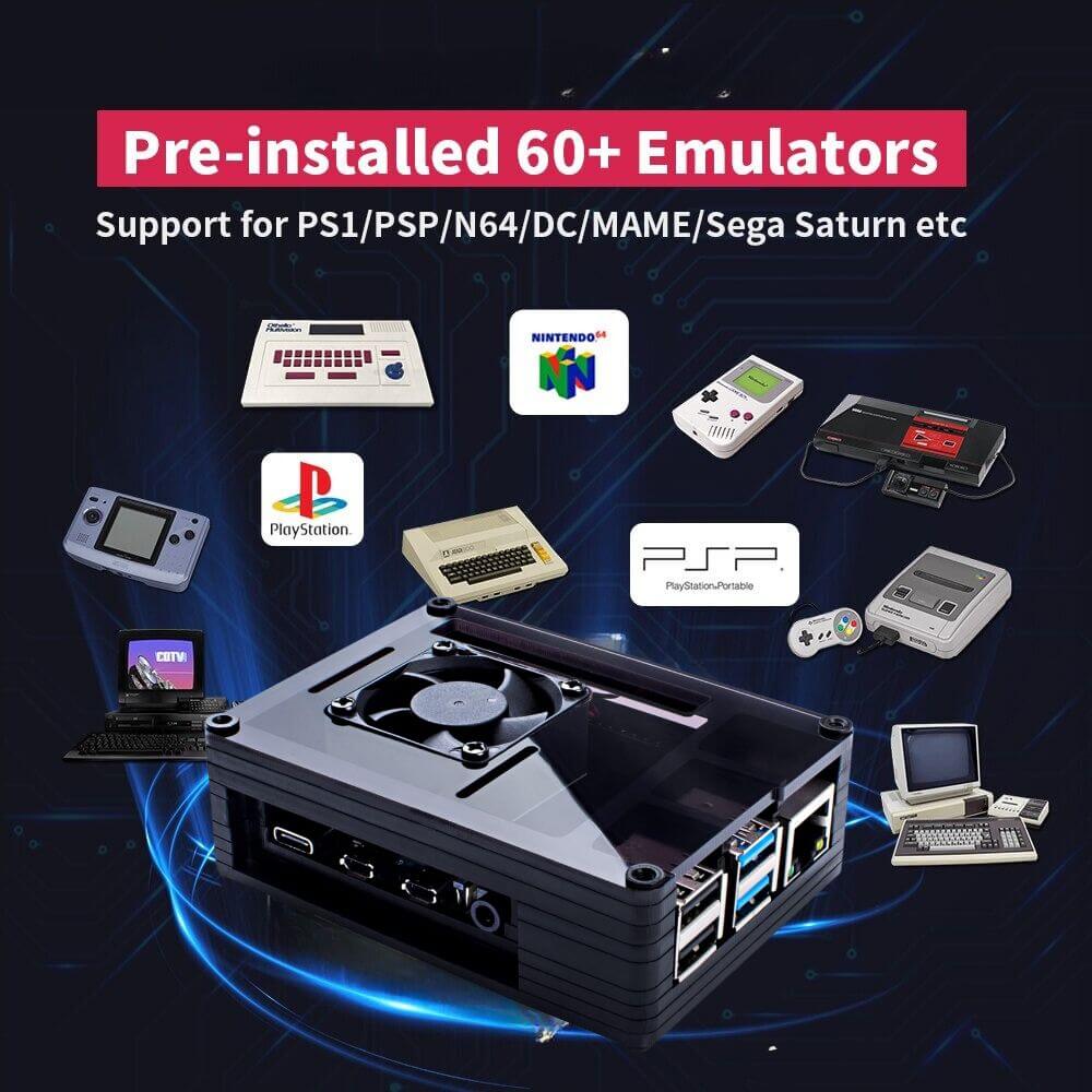RetroPie Emulation Console Raspberry Pi 4– Retro Gaming House