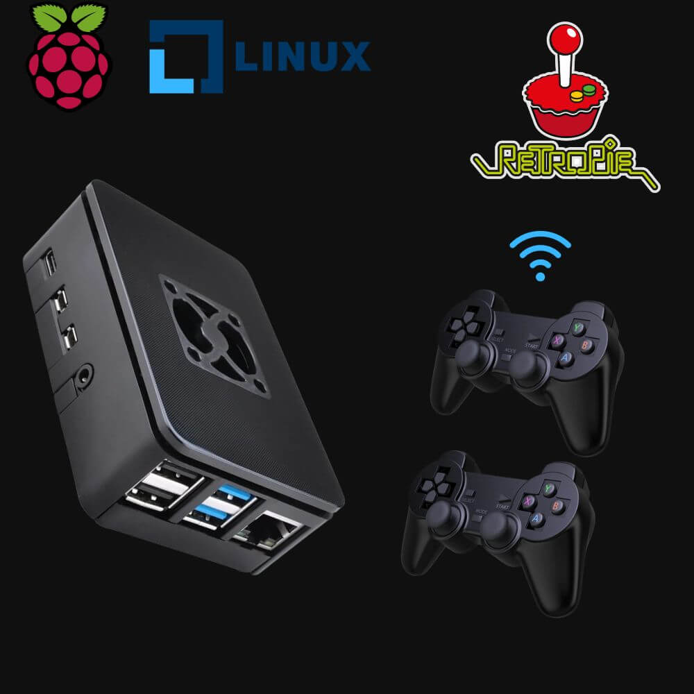 Retropie Console Raspberry Pi 4 Retro Gaming House