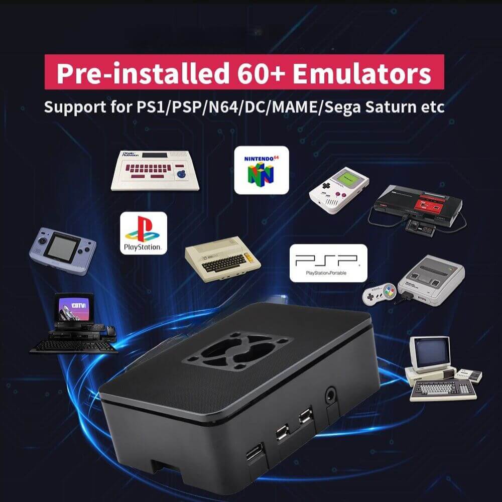 Retropie Console Raspberry Pi 4 Retro Gaming House